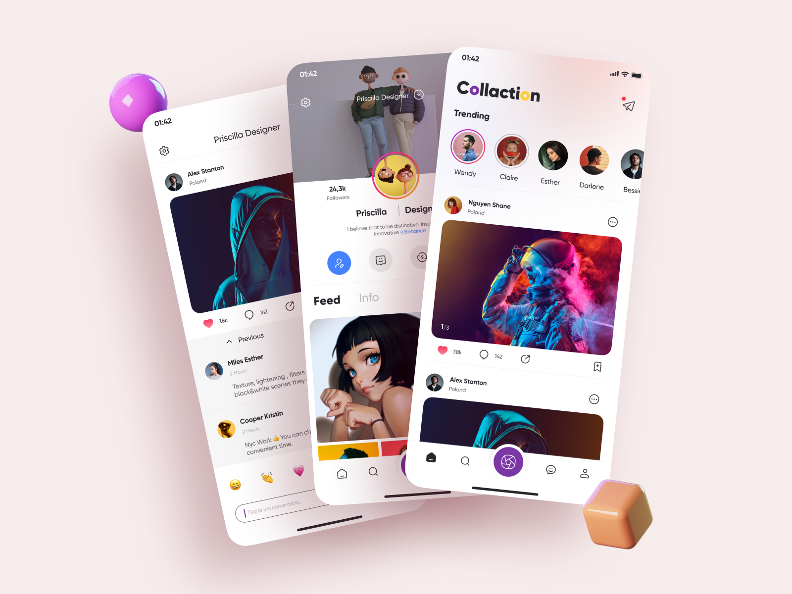 Social App Design By YueYue For Top Pick Studio On Dribbble