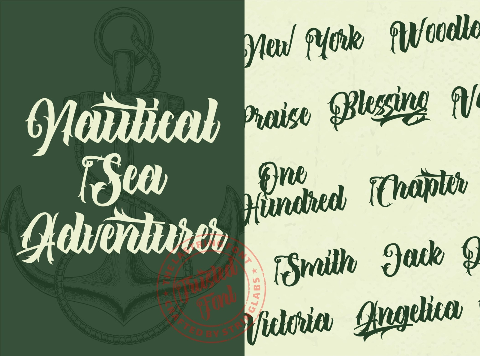 Nautical Script Font