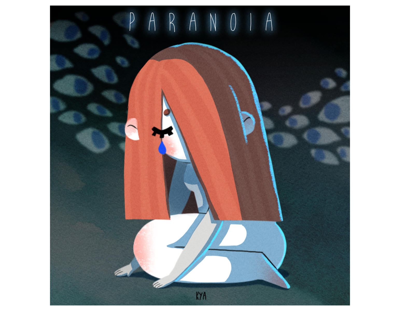 Paranoia - Illustration by Chiara Cernigliaro on Dribbble