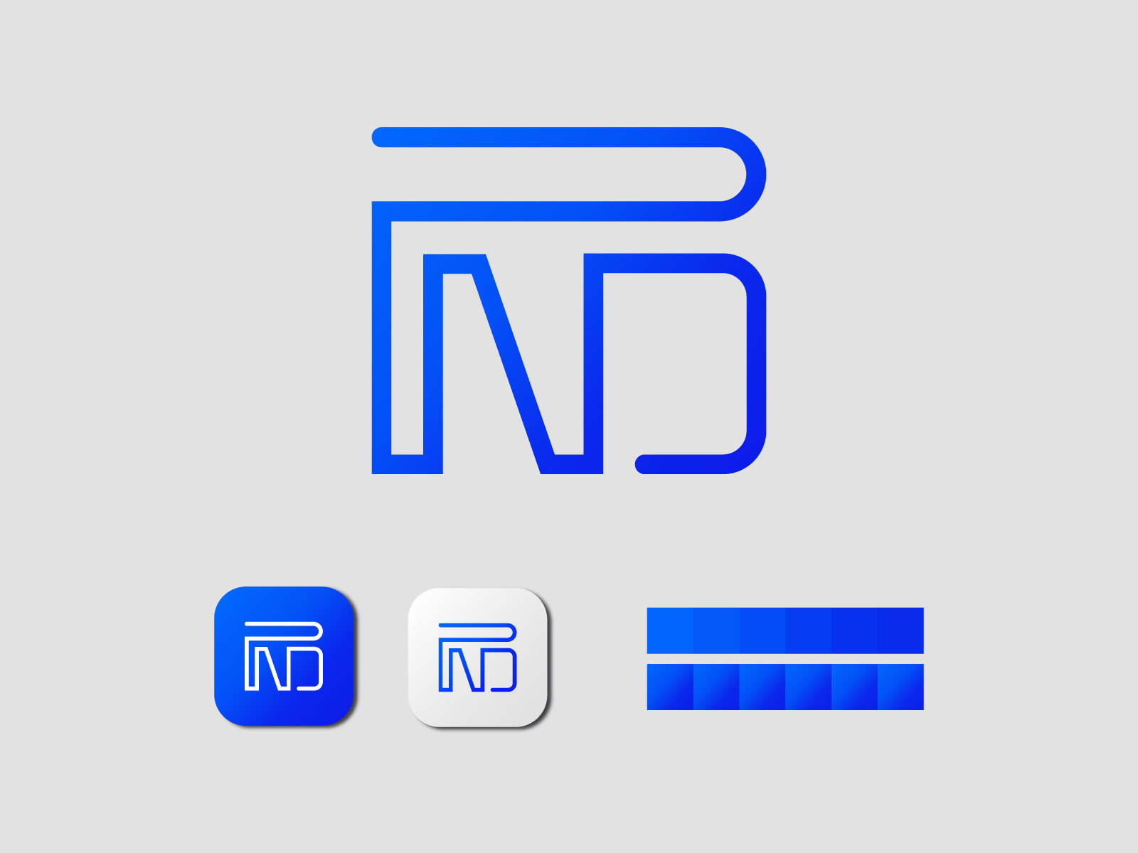 PND-Modern logo-app logo by Md. Faysal Dipu on Dribbble