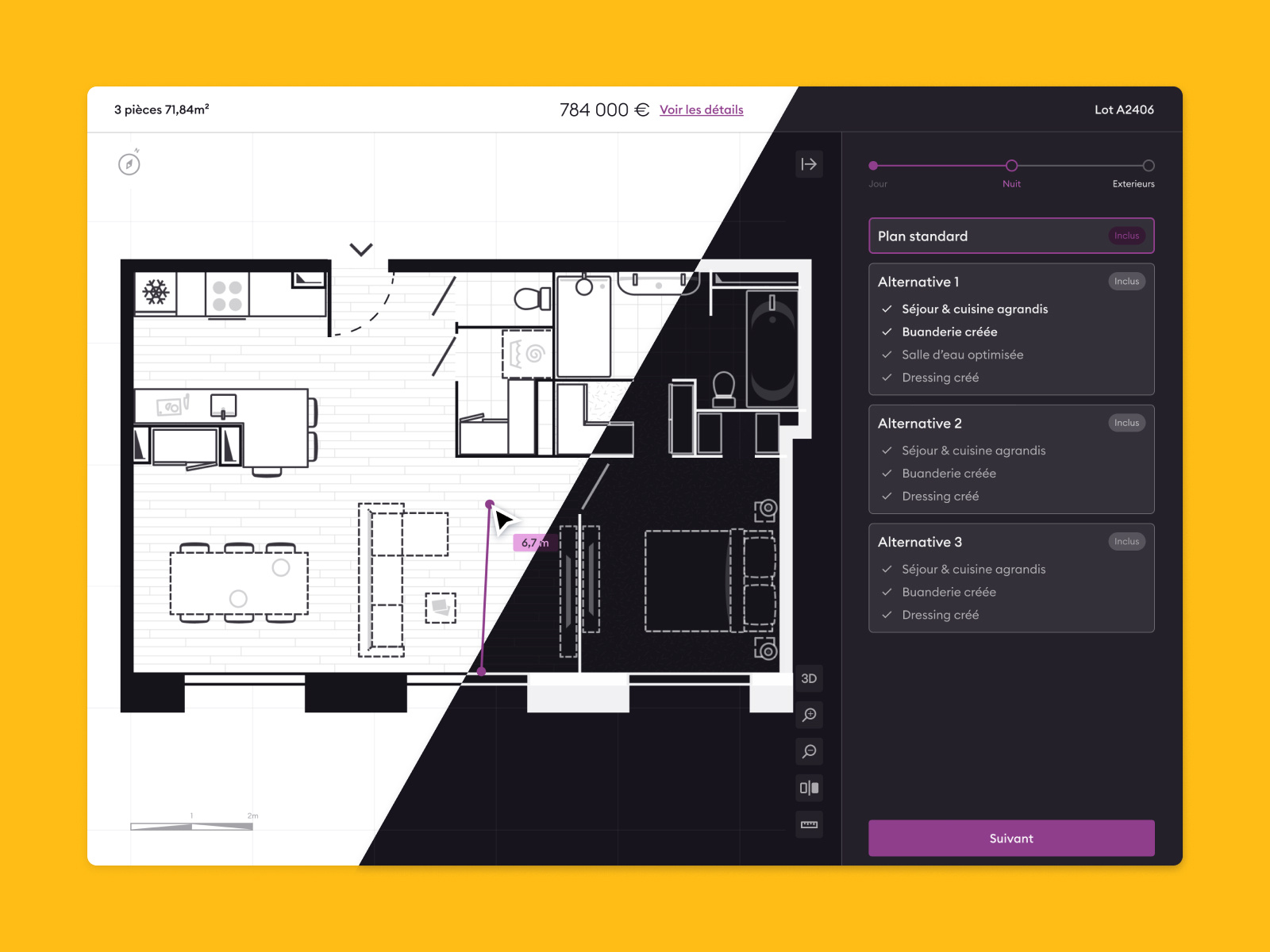 Layout Customization by Benjamin VARIN for habx on Dribbble