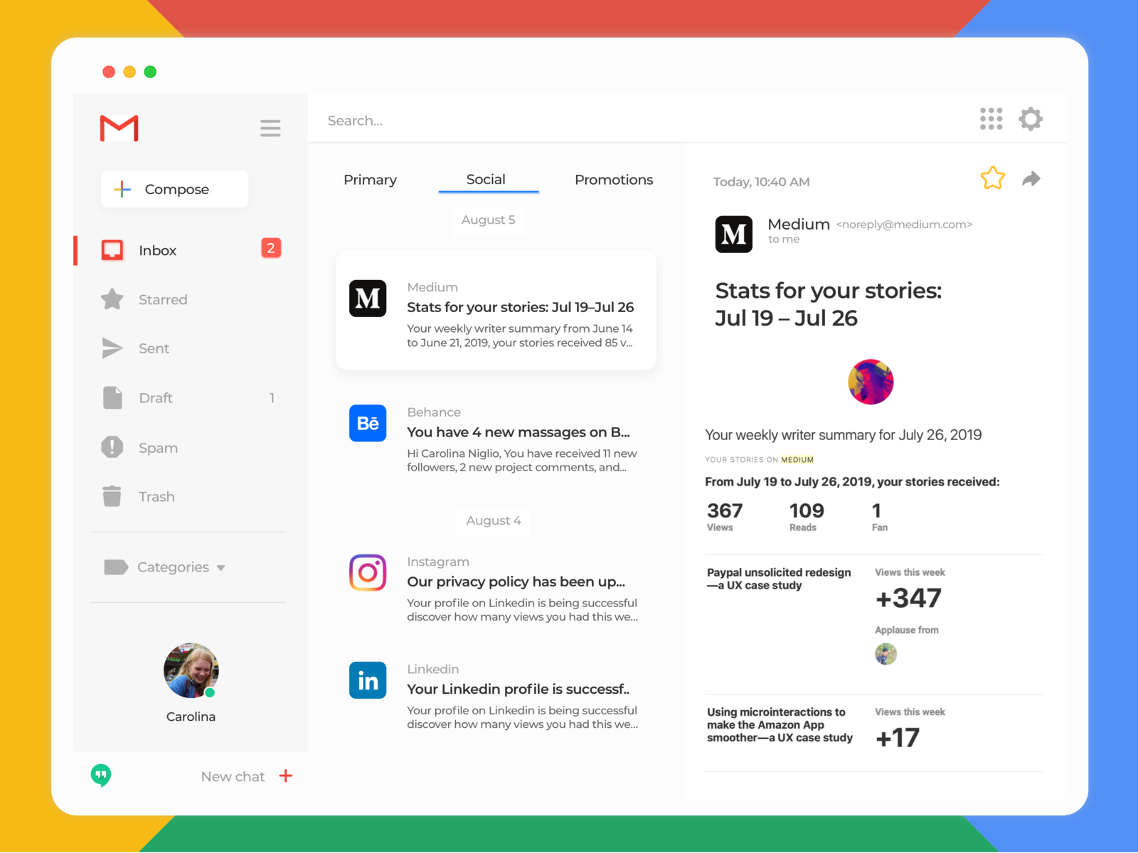 Gmail Concept