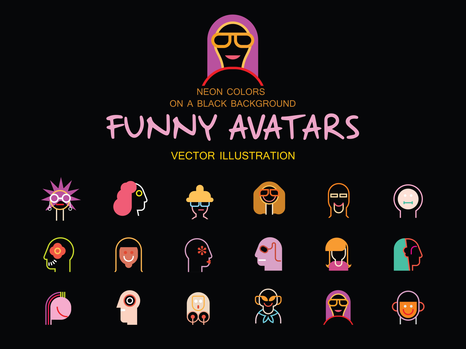 Funny Avatar by Tima Lab on Dribbble