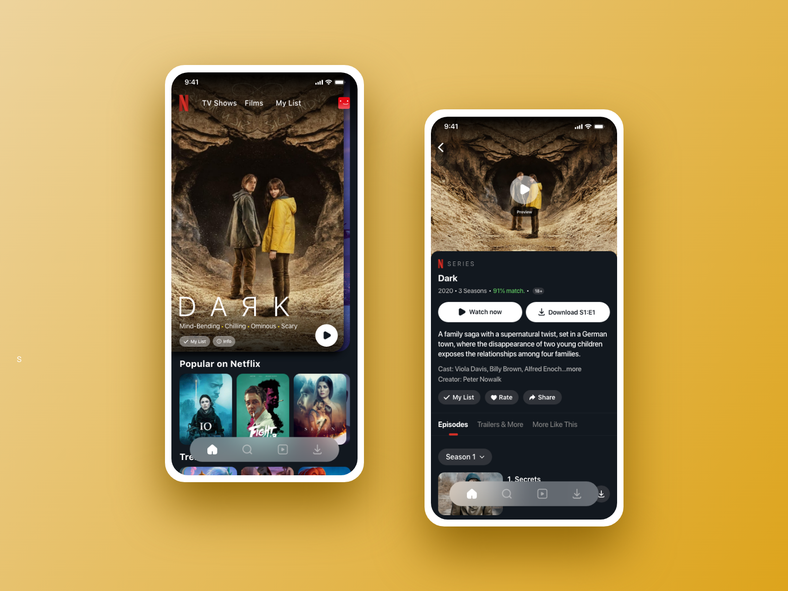 Netflix Design Concept by atul hogade on Dribbble