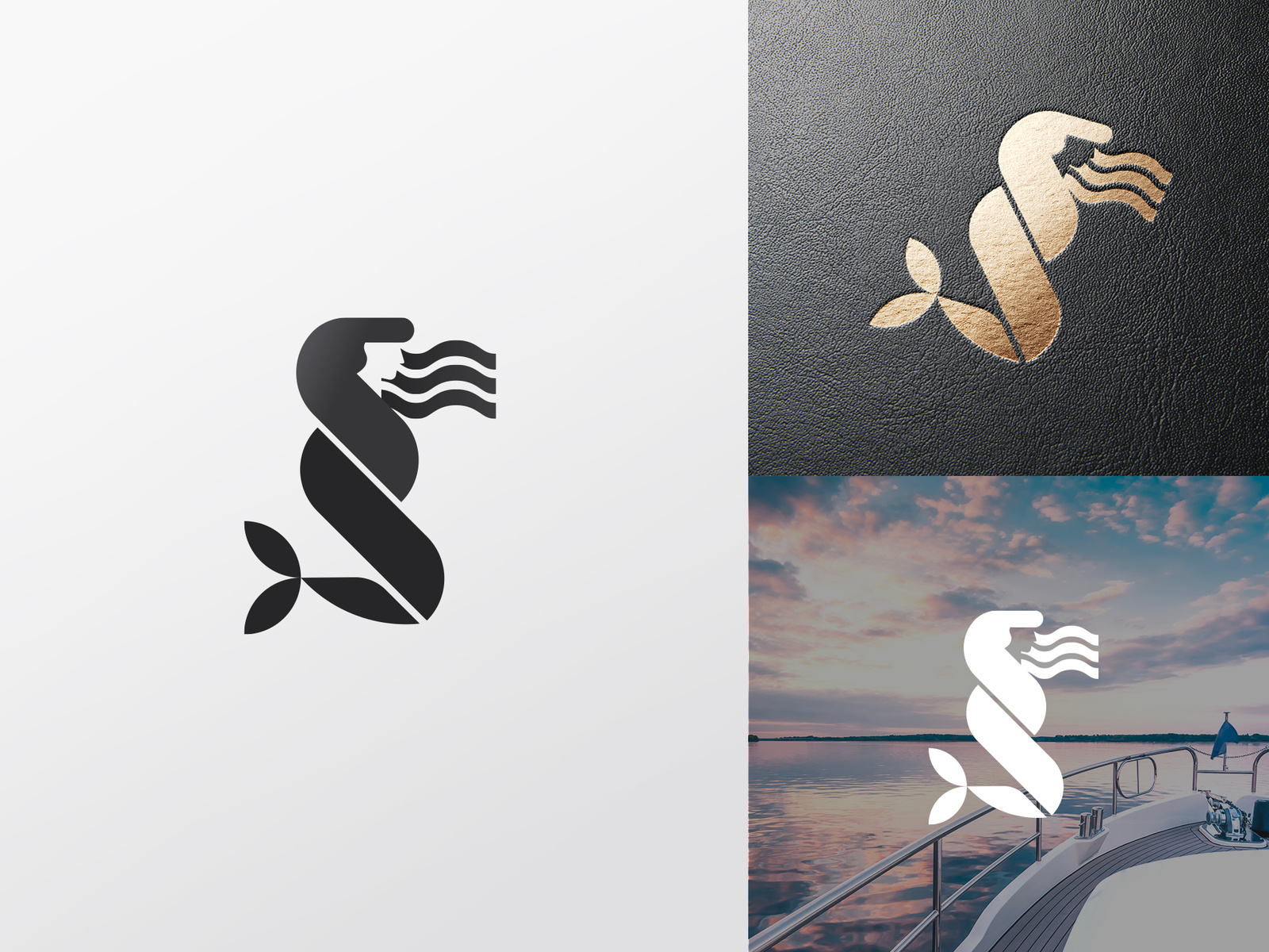 Mermaid Logo Mark by Stefano Palazzo on Dribbble