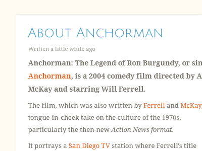 Crafting Theme Layout Test by David Darnes on Dribbble