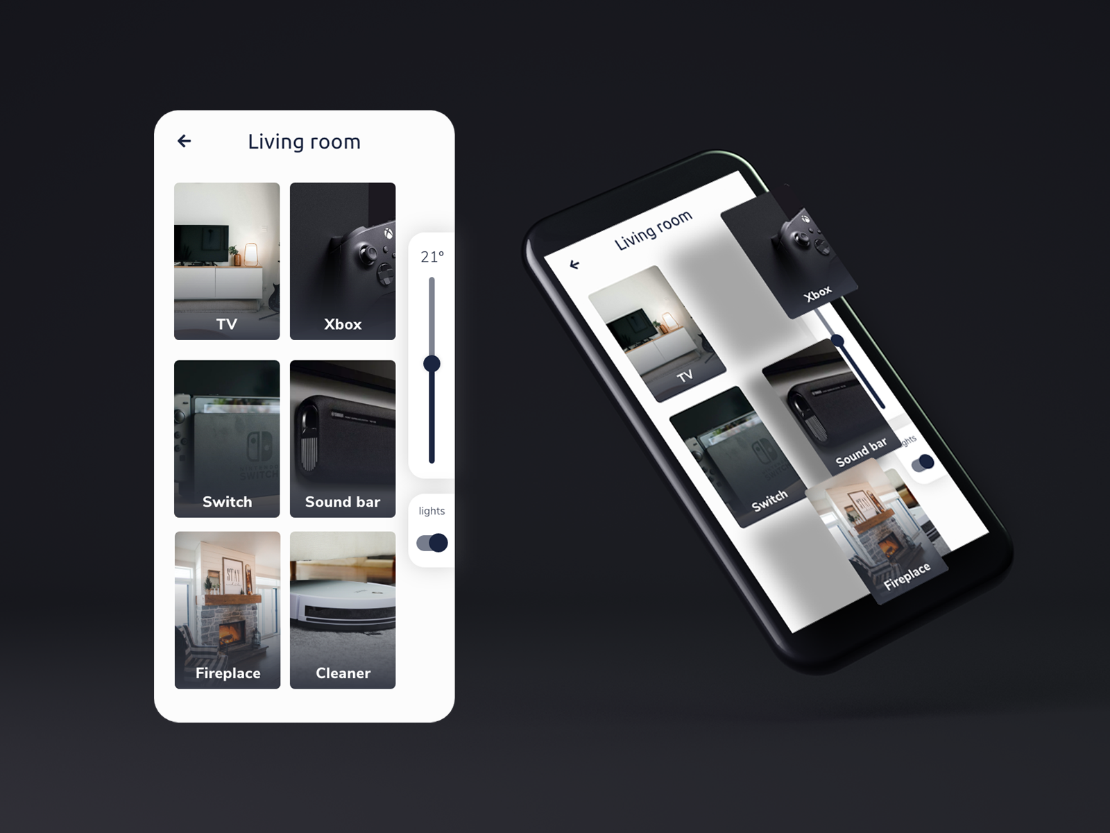 Home Monitoring App by Vini Ribeiro on Dribbble