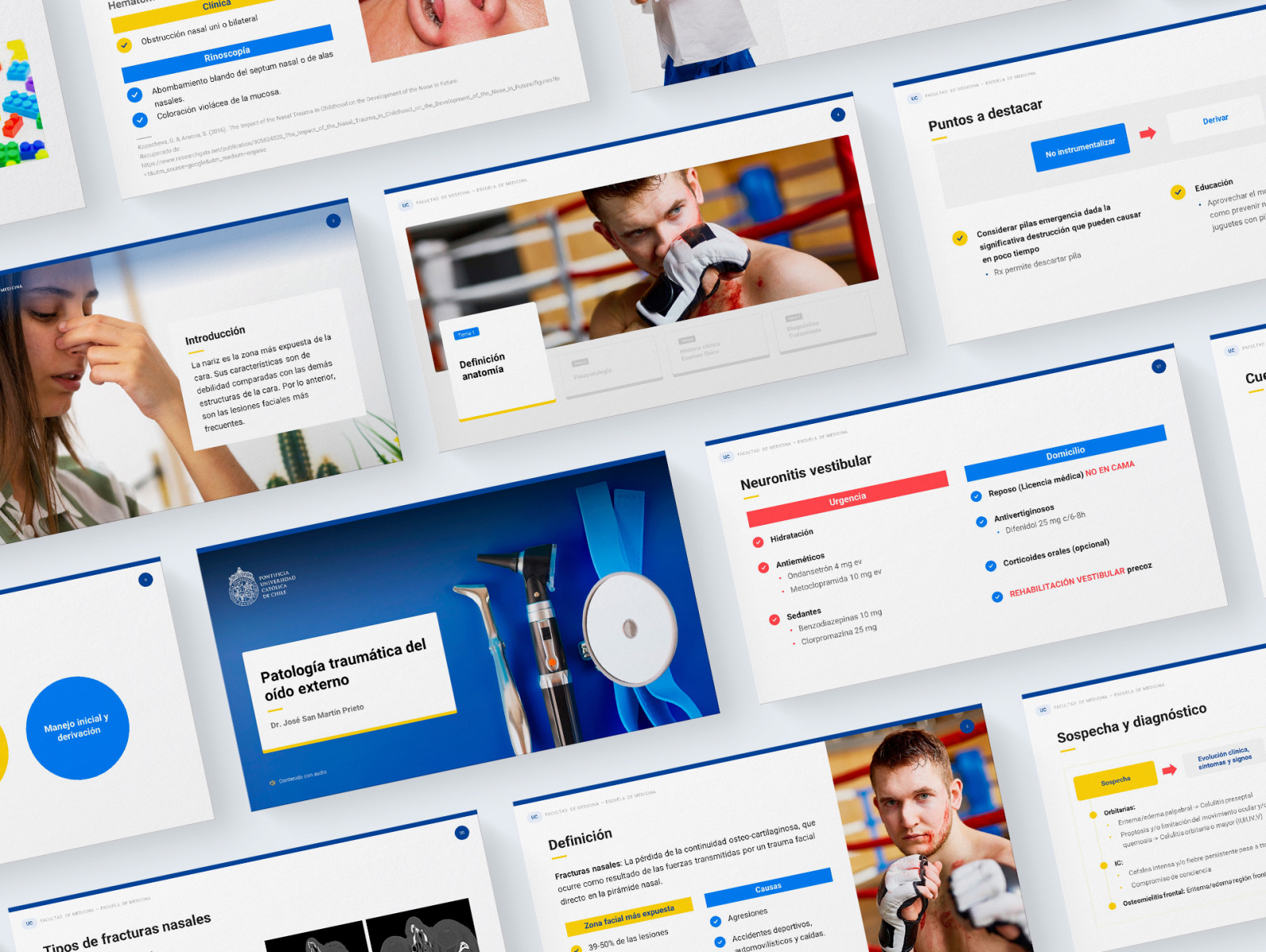 Online Class Slides - ENT Emergencies Course by Felipe Villegas on Dribbble