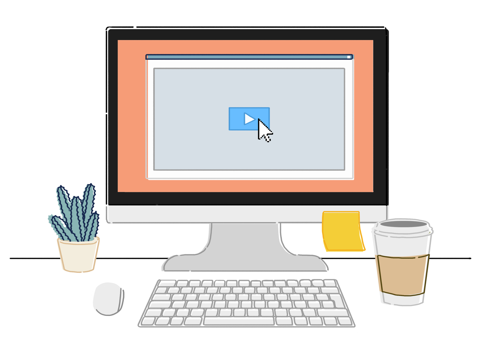 Illustration by Nel on Dribbble