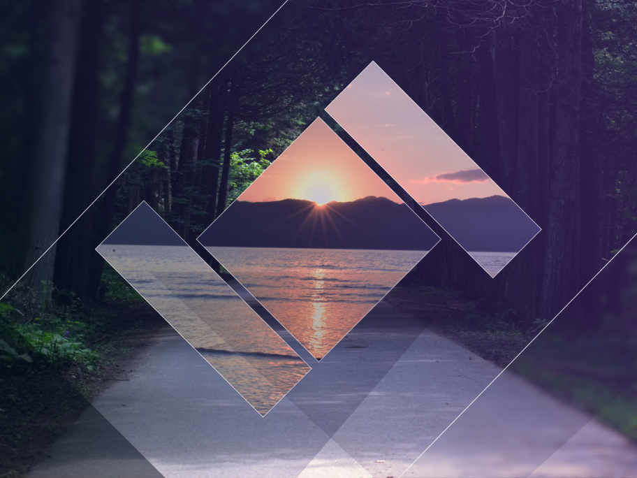 Hero Page Polyscape Background by Eddie Yuki Hirao on Dribbble