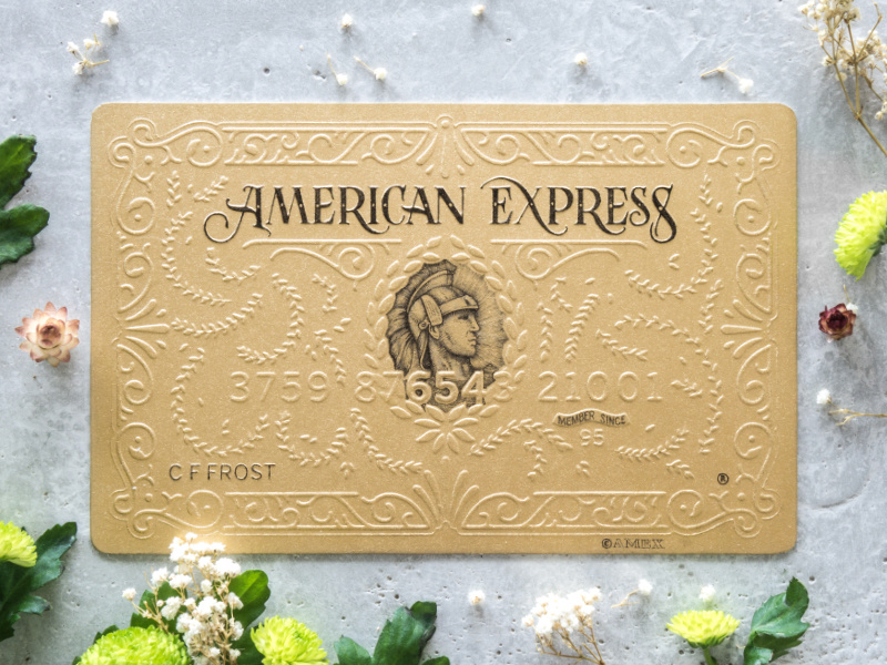 American express Gold Card art by Swindler & Swindler on Dribbble