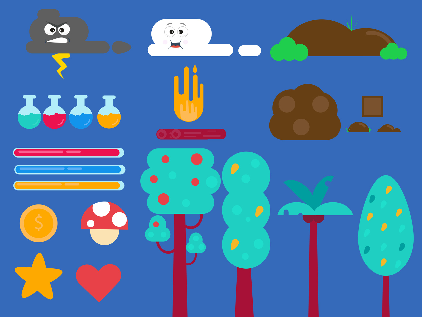 GRAOHICAL USER INTERFACE GUI TO BUILD 2D GAME by 911 Comics on Dribbble