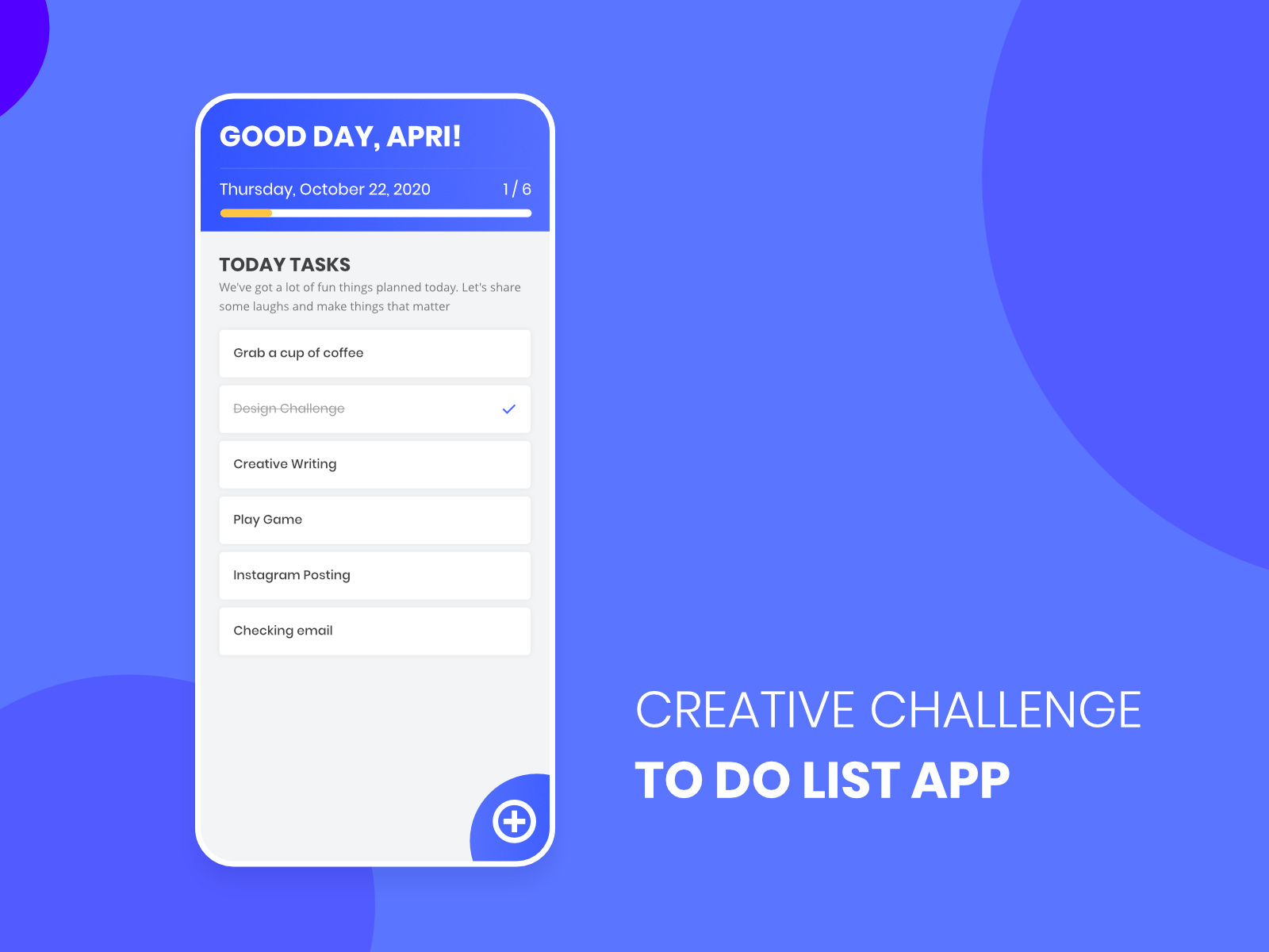 To do list app by Apri Wd on Dribbble