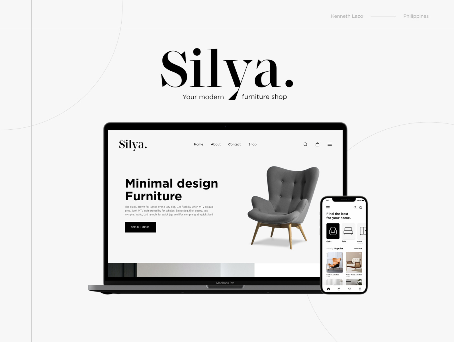 Silya by kenneth lazo on Dribbble
