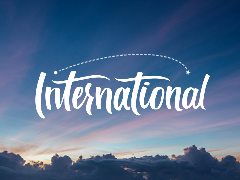 International by Erin Pille on Dribbble