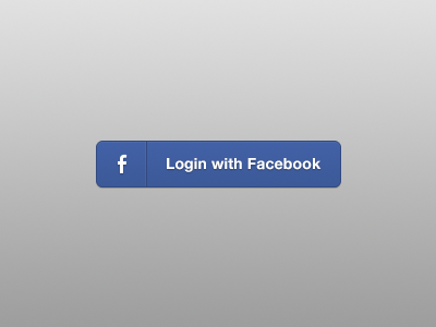 Facebook Button(Free PSD) by Remko Dijksma on Dribbble