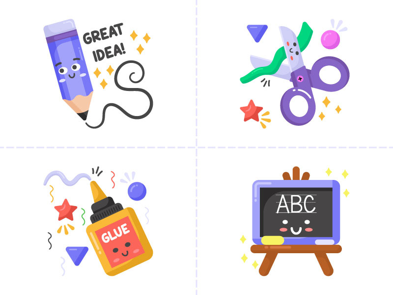 Collection of Stickers by Icons Home on Dribbble