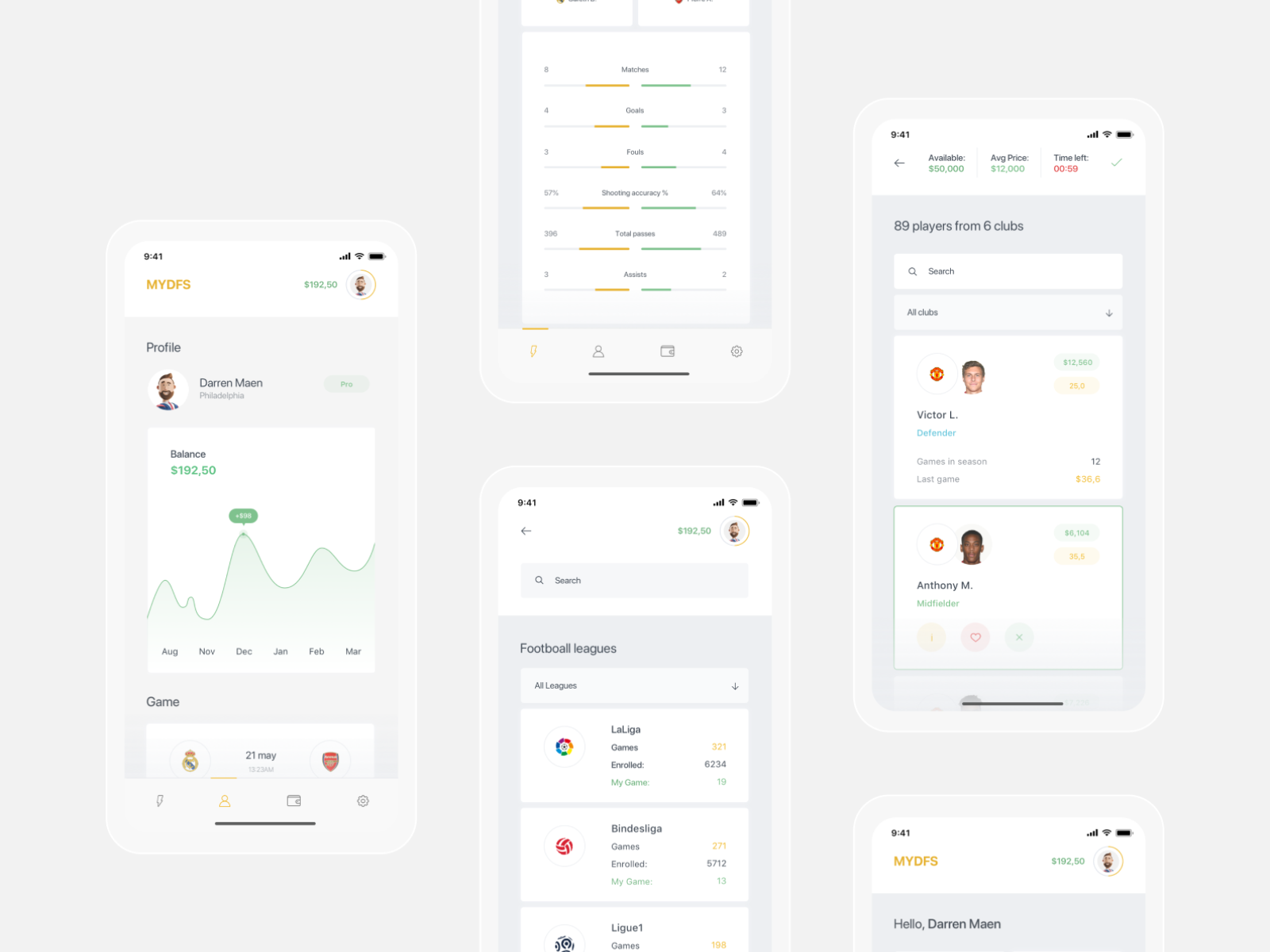 First sports platform powered by blockchain by Valerie Stepina for efir media on Dribbble