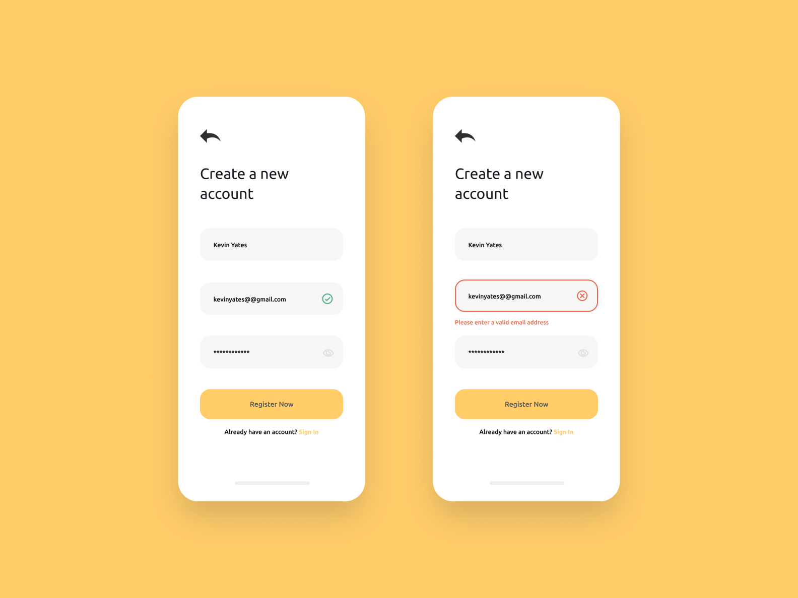 Flash Message by Jimmy Chan on Dribbble