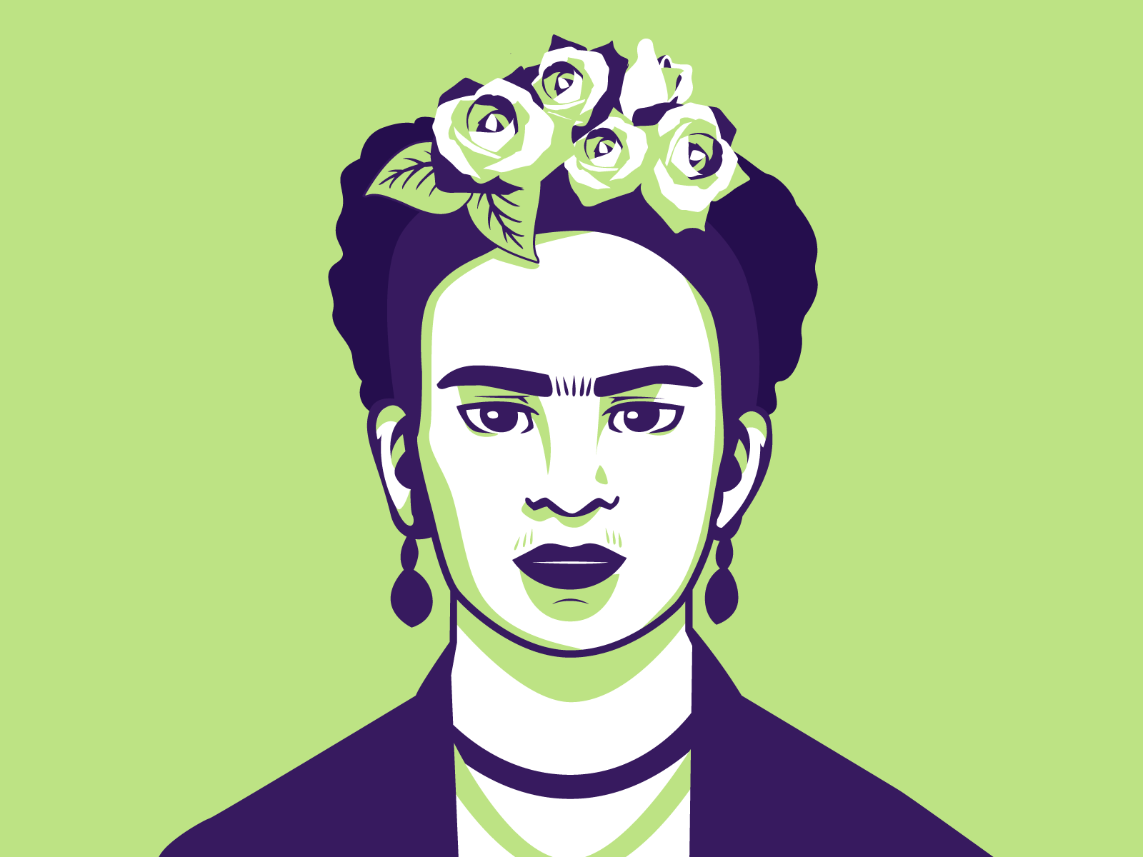 Frida Kahlo by Roberta Moretti on Dribbble