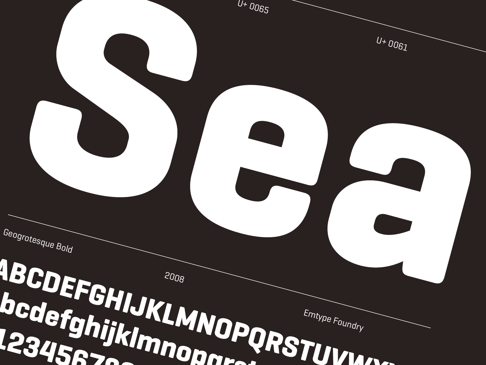 Geogrotesque — 3 of 3. by Emtype Foundry on Dribbble