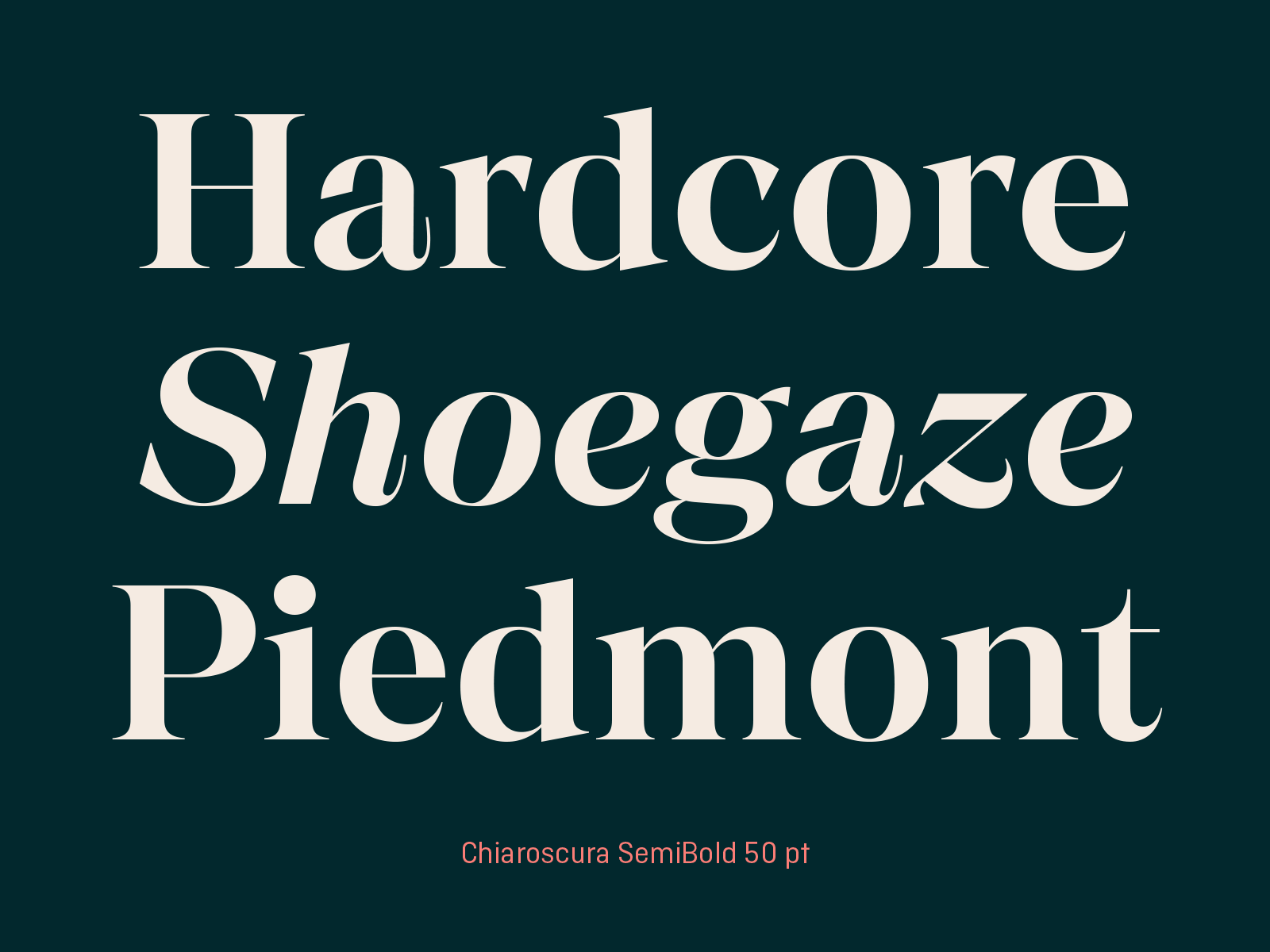 Chiaroscura new font 🔥 by Emtype Foundry on Dribbble