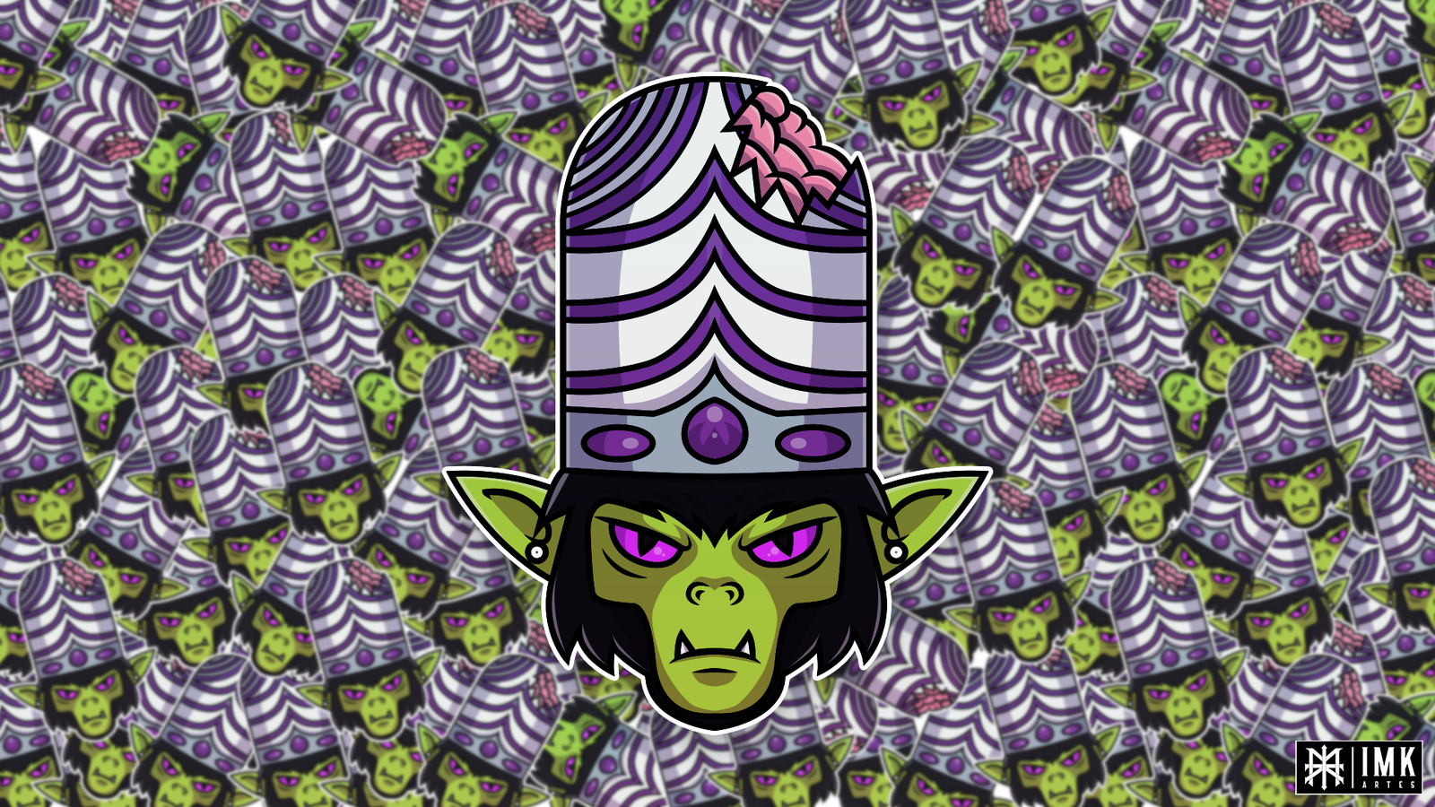 Mojo Jojo Vector by IMK Artes | Isaac Klein on Dribbble