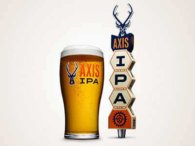 Real Ale Brewing Co — Axis IPA by BUTLER on Dribbble