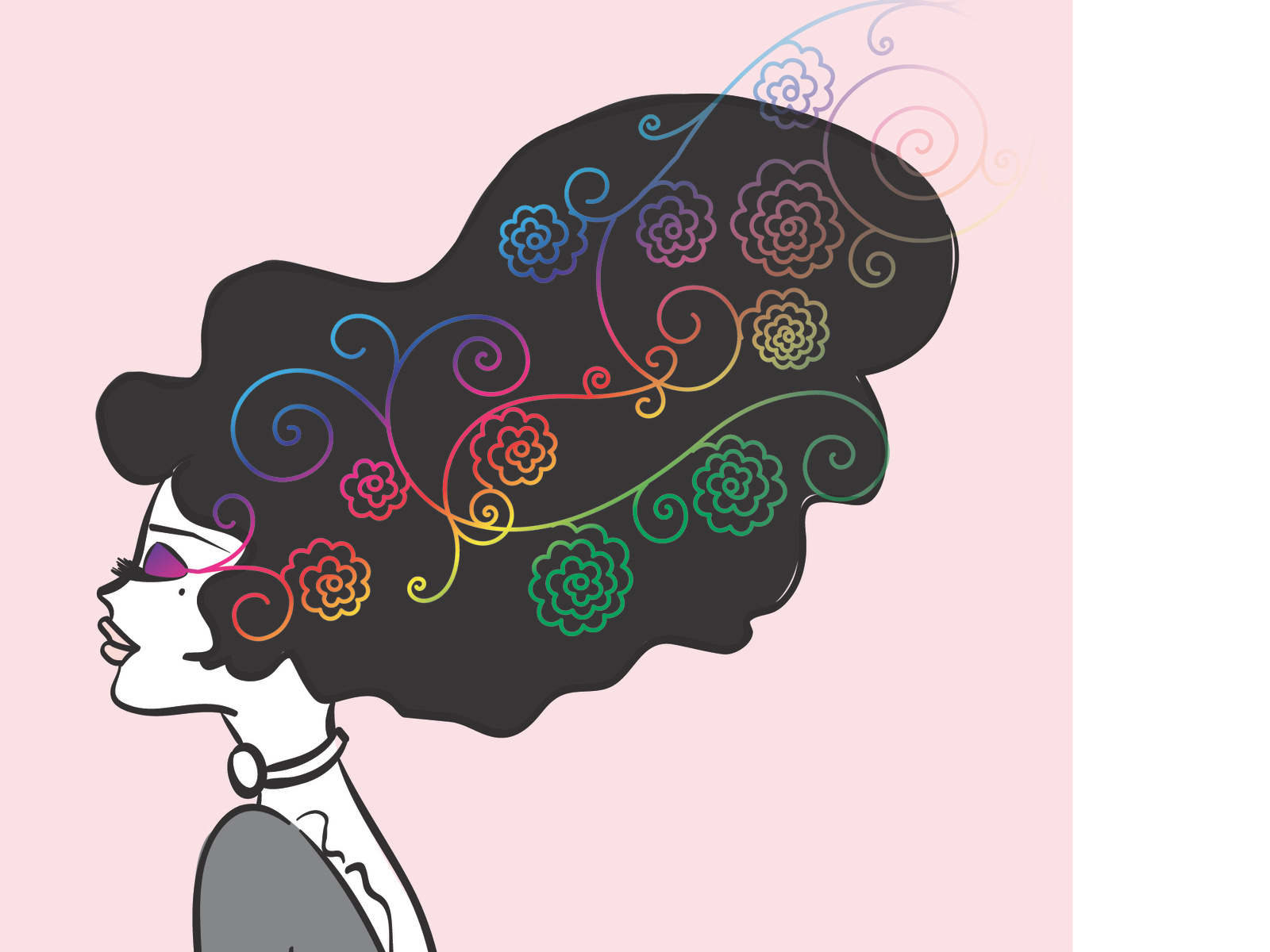 Modern Marie by Heather McGrath on Dribbble