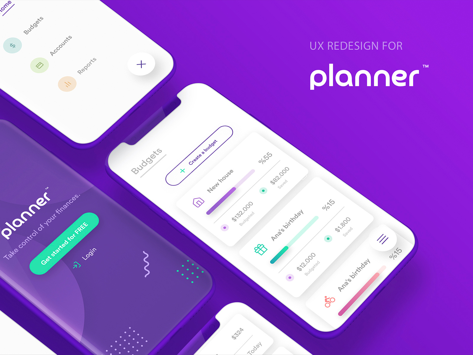 Planner UX Redesign by Facundo Barahona Leonforte on Dribbble