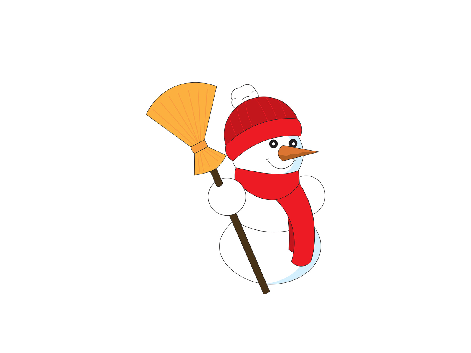 Snowman by jamal salem on Dribbble