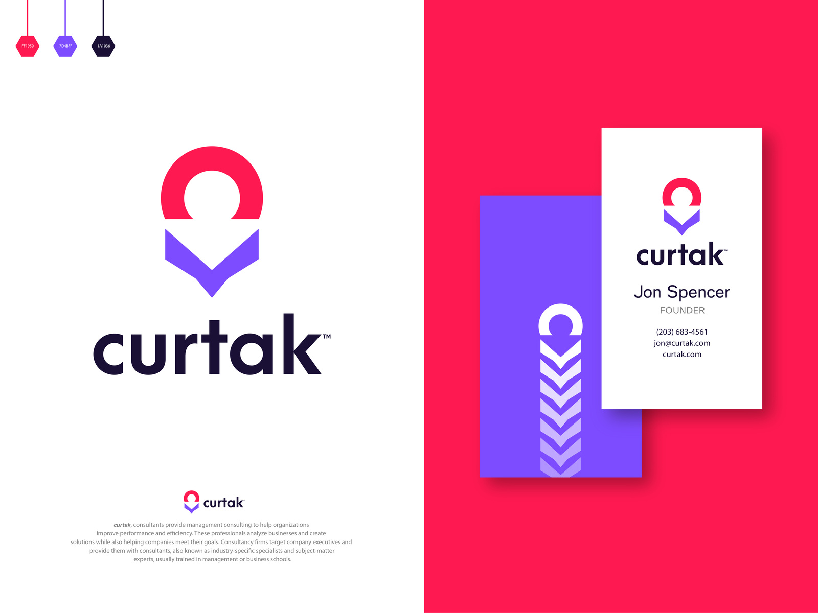 curtak - Logo Design Branding by RI Rafiq 🚀 on Dribbble