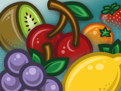 Fruits by Marc Gebehenne on Dribbble