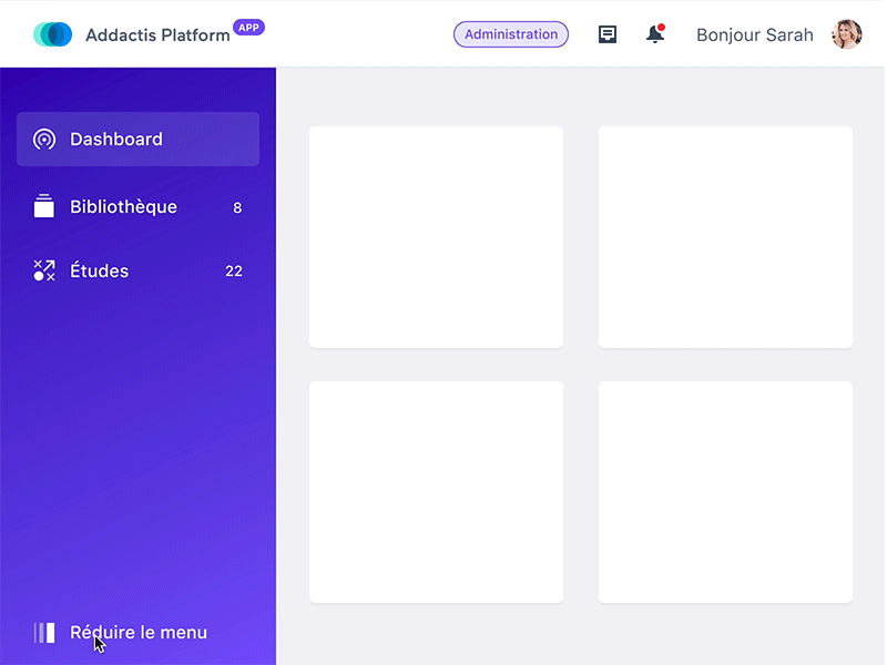 Menu animation by Stratis bakas on Dribbble