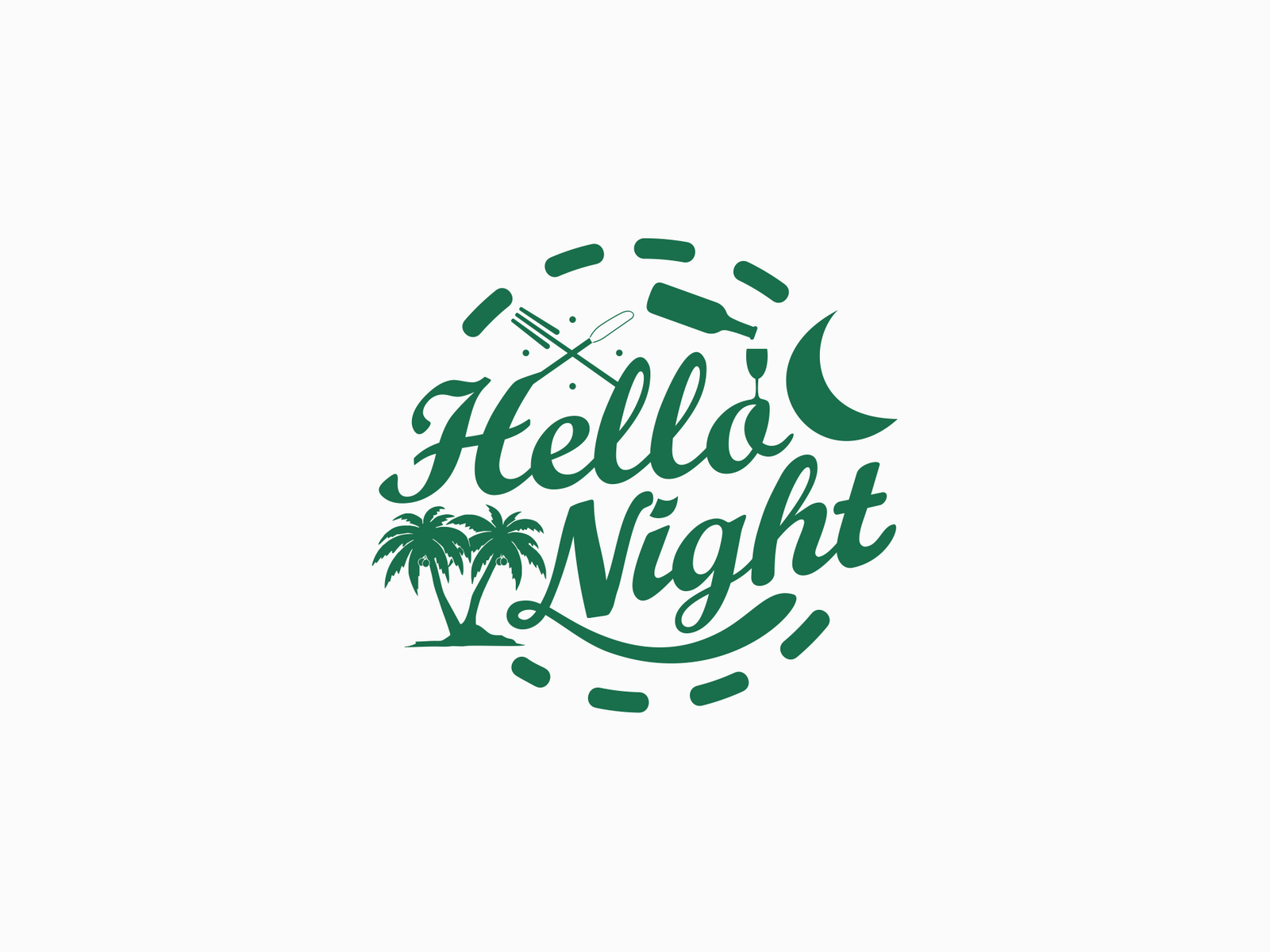 Hello Night 民宿 酒吧 餐饮 旅游 by FORMER1988 on Dribbble