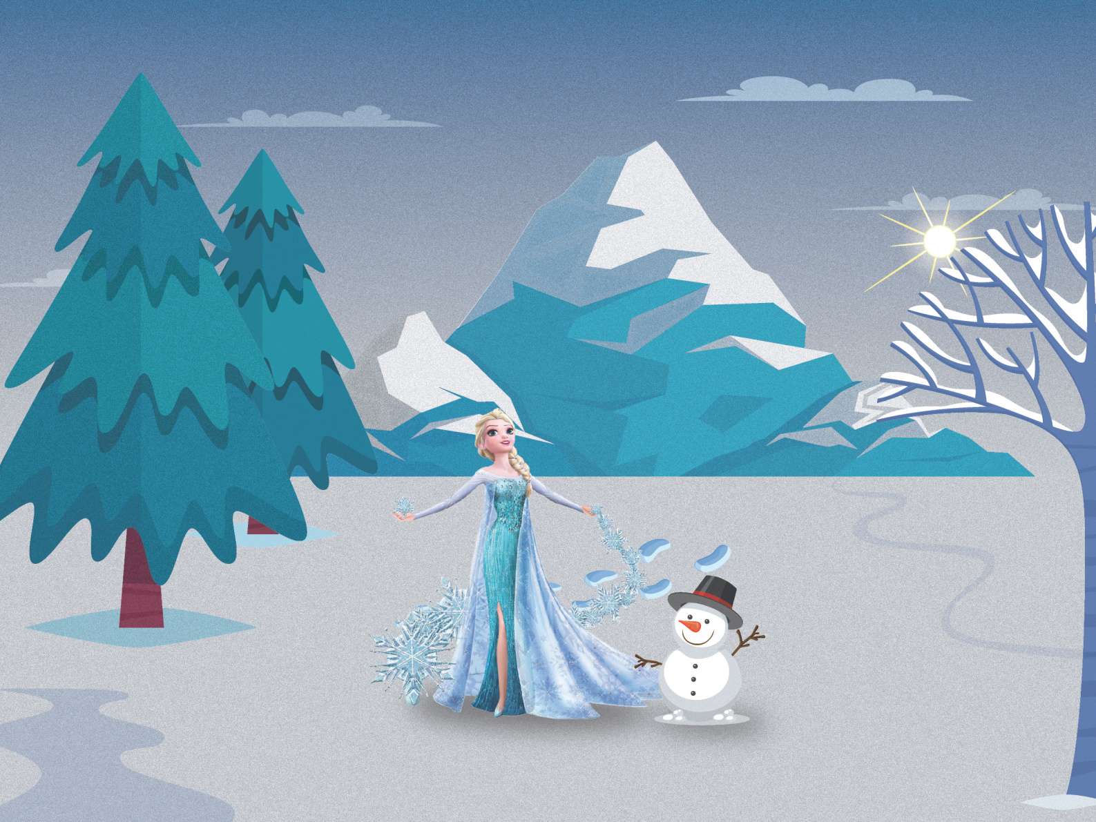 Frozen by ni RU on Dribbble