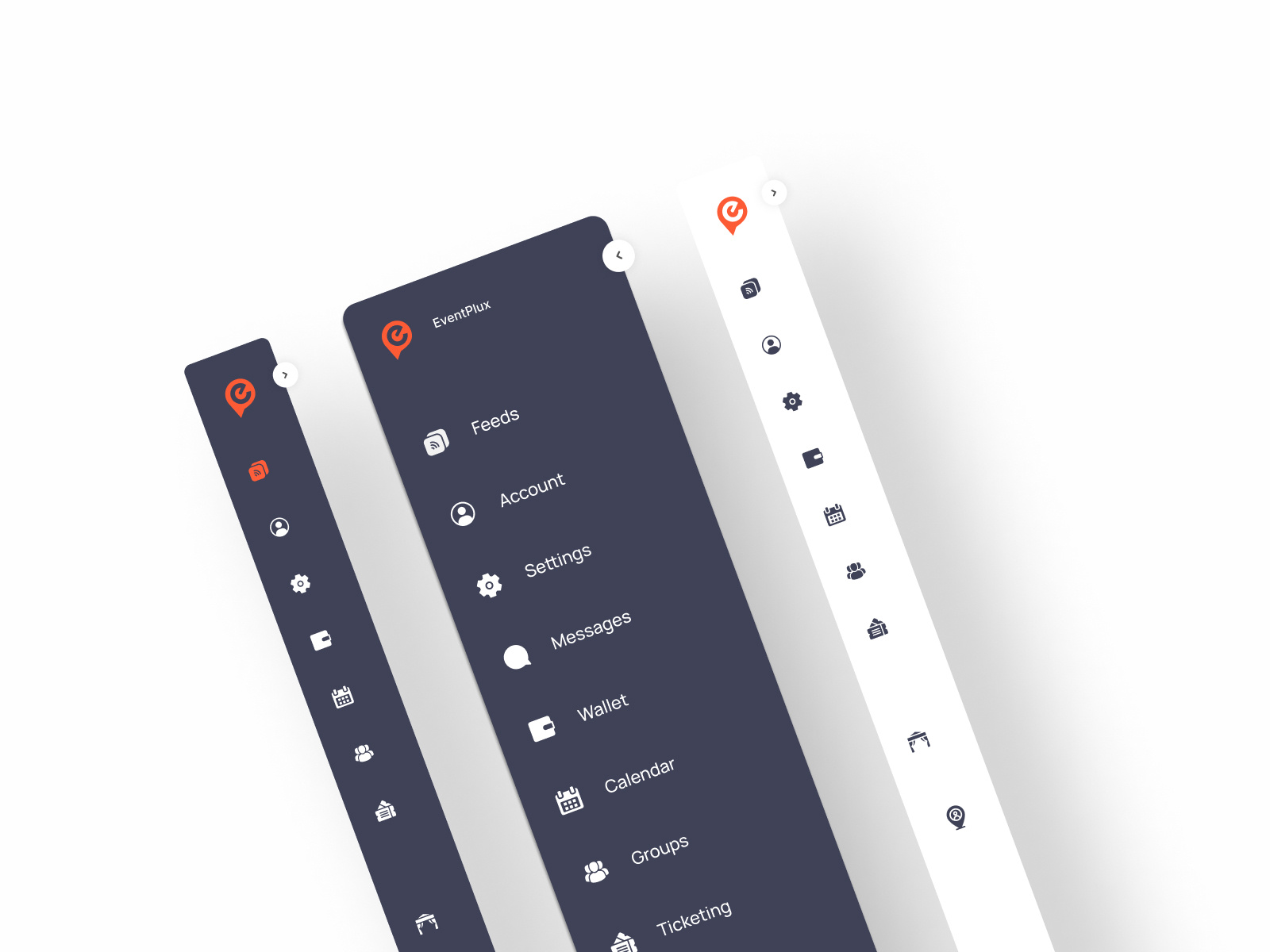 Side Bar Menu by Kuti Olaribigbe Seyi on Dribbble