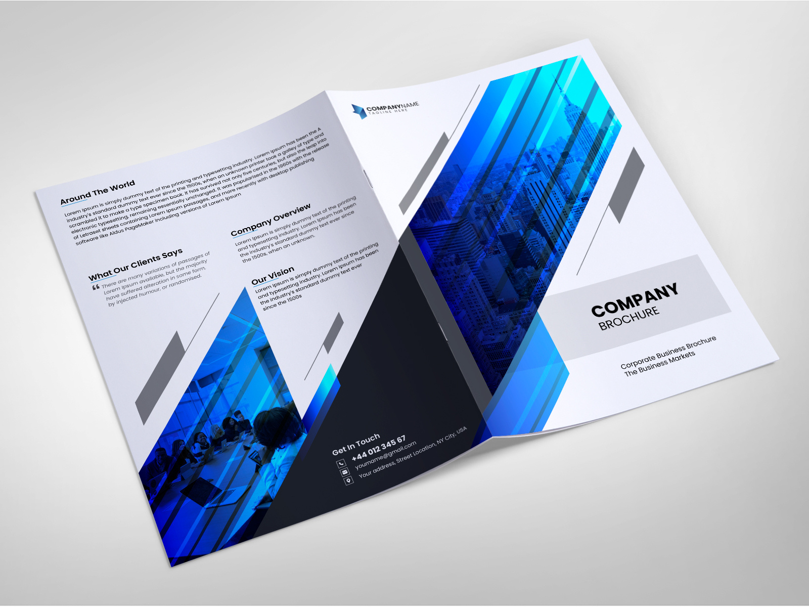 Modern Creative Company Brochure Design by Obaydul Hoque Imran on Dribbble