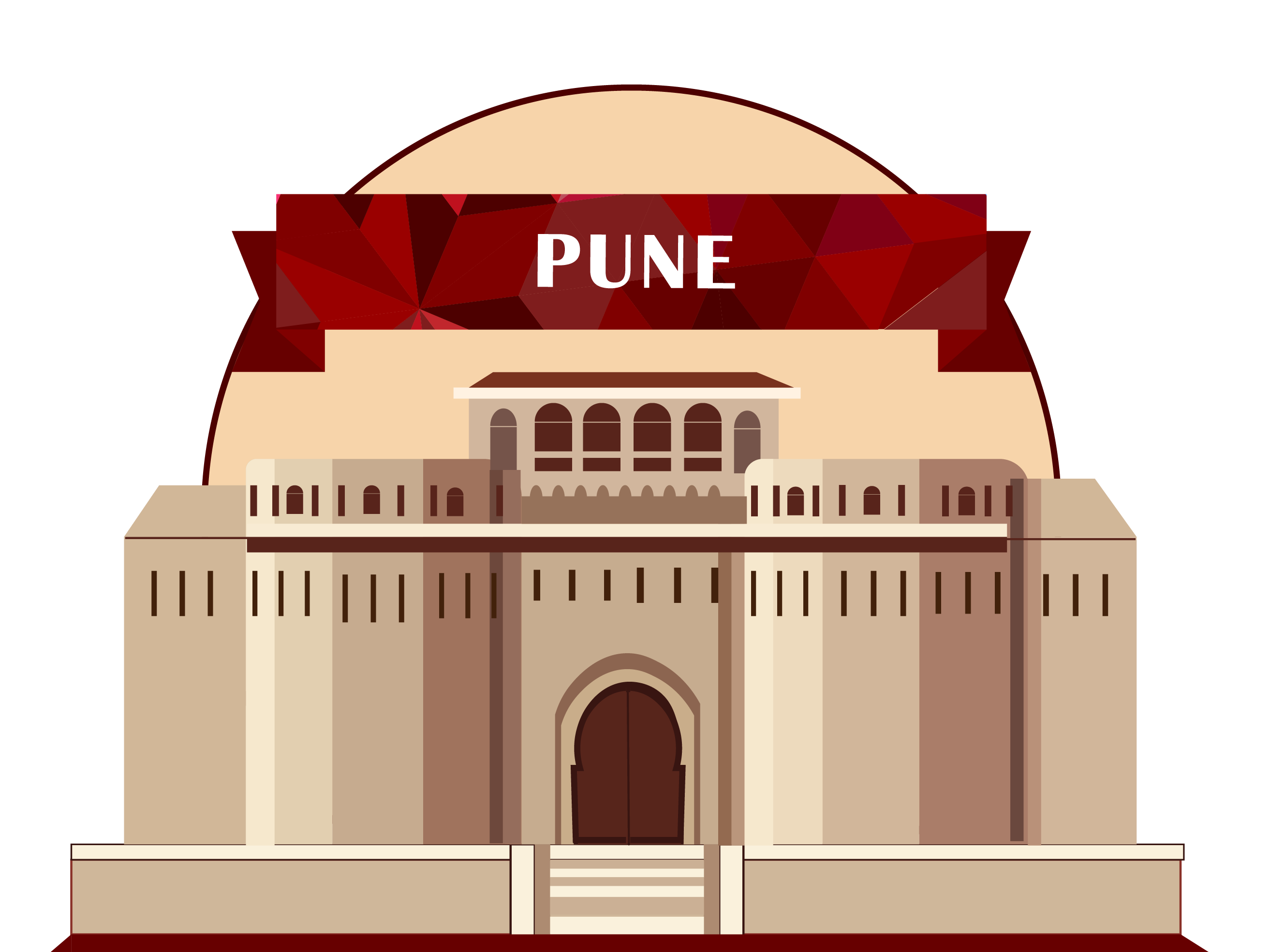 Pune Heritage by Shivani Bayyapu on Dribbble