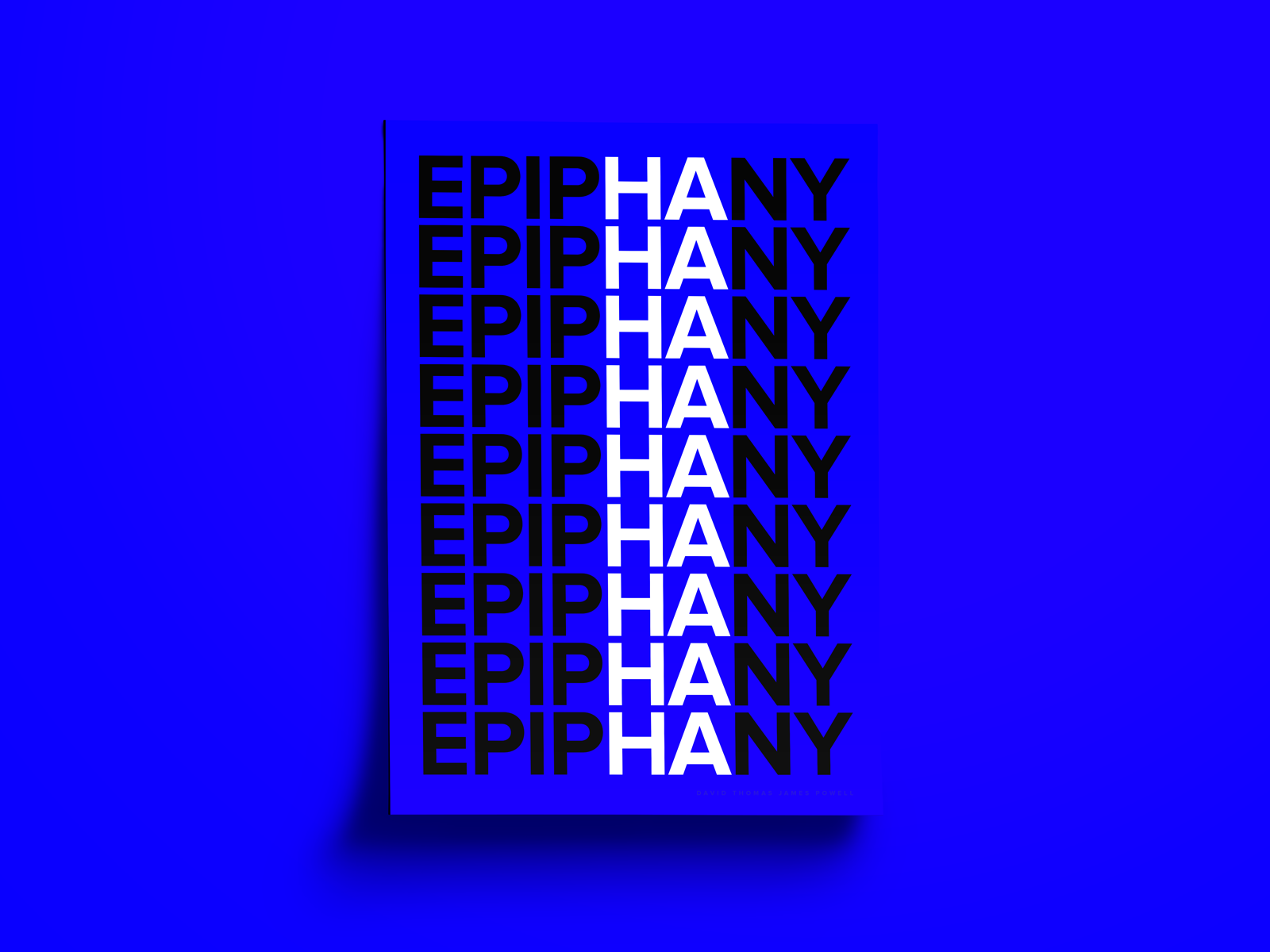 Epiphany by David TJ Powell on Dribbble