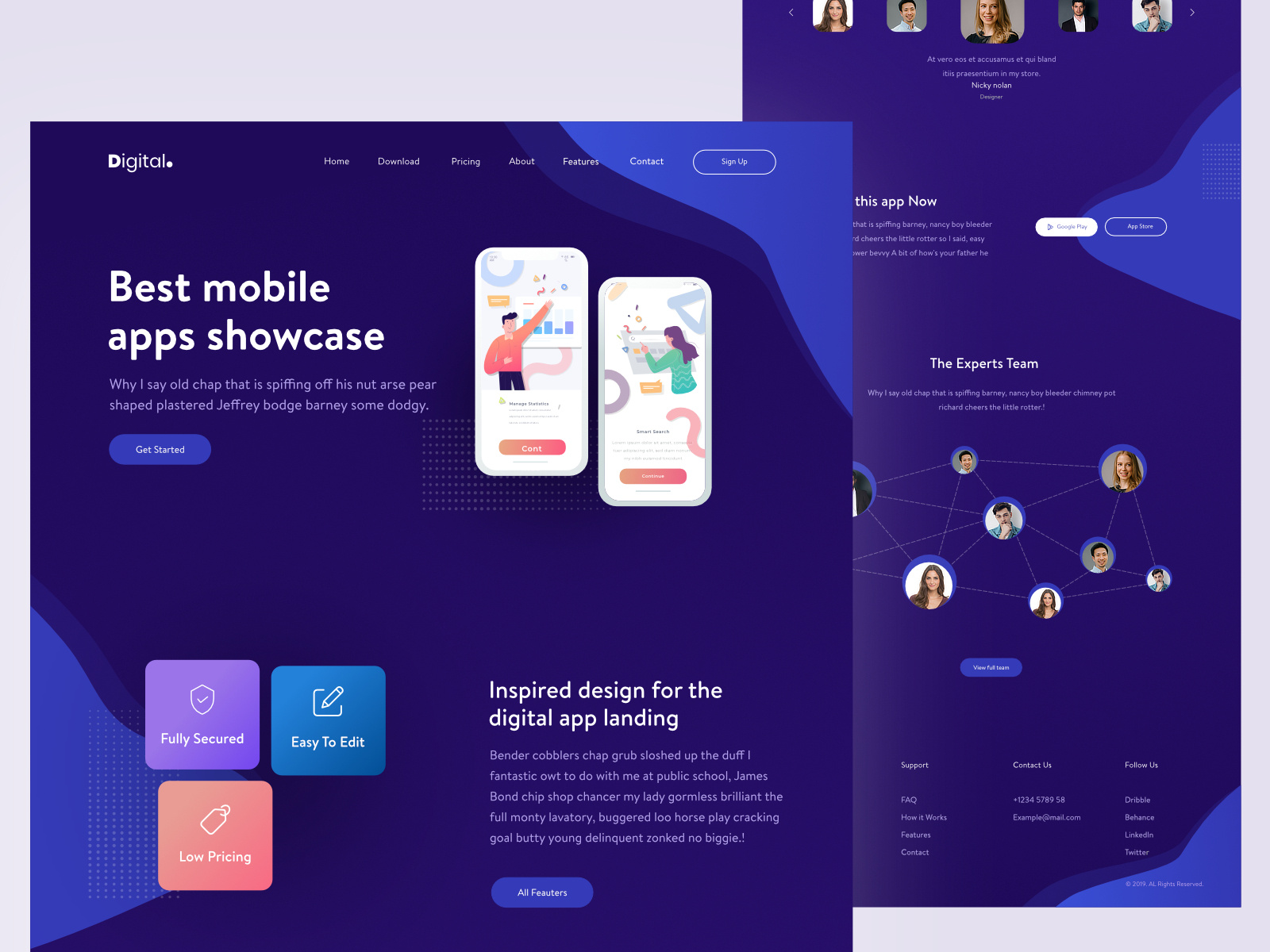App Showcase by Ajmal Sainudeen on Dribbble