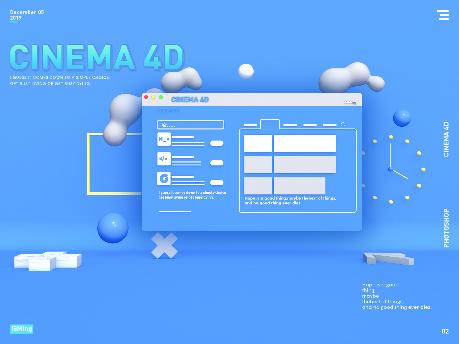 UI_3D by ZheMing on Dribbble