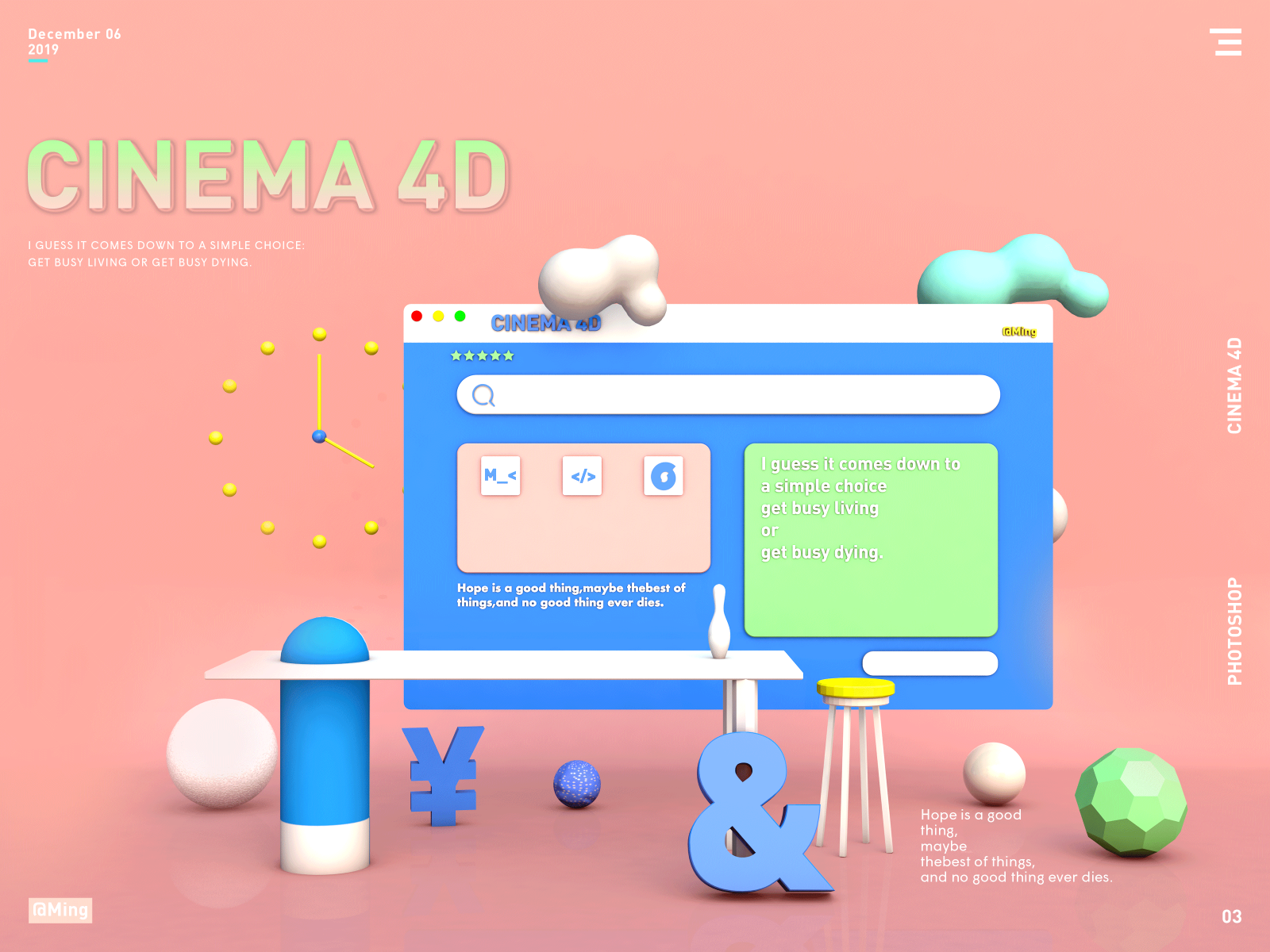 UI_3D by ZheMing on Dribbble