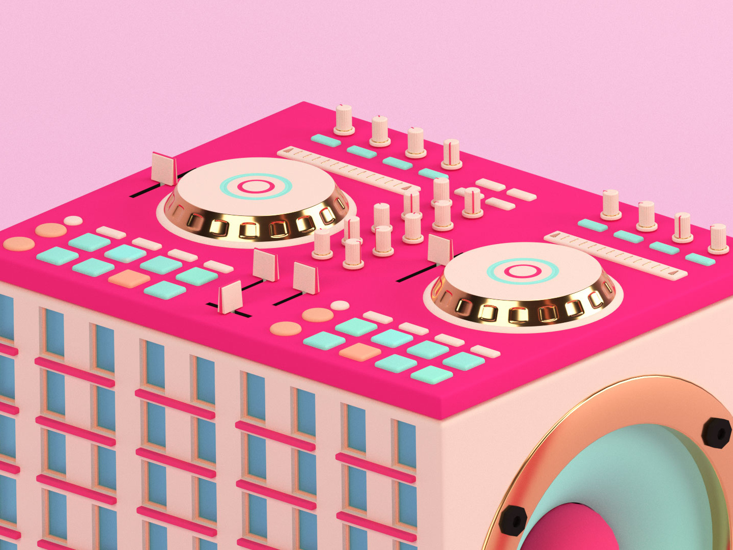 Creative city - Subwoofer by Barliern on Dribbble