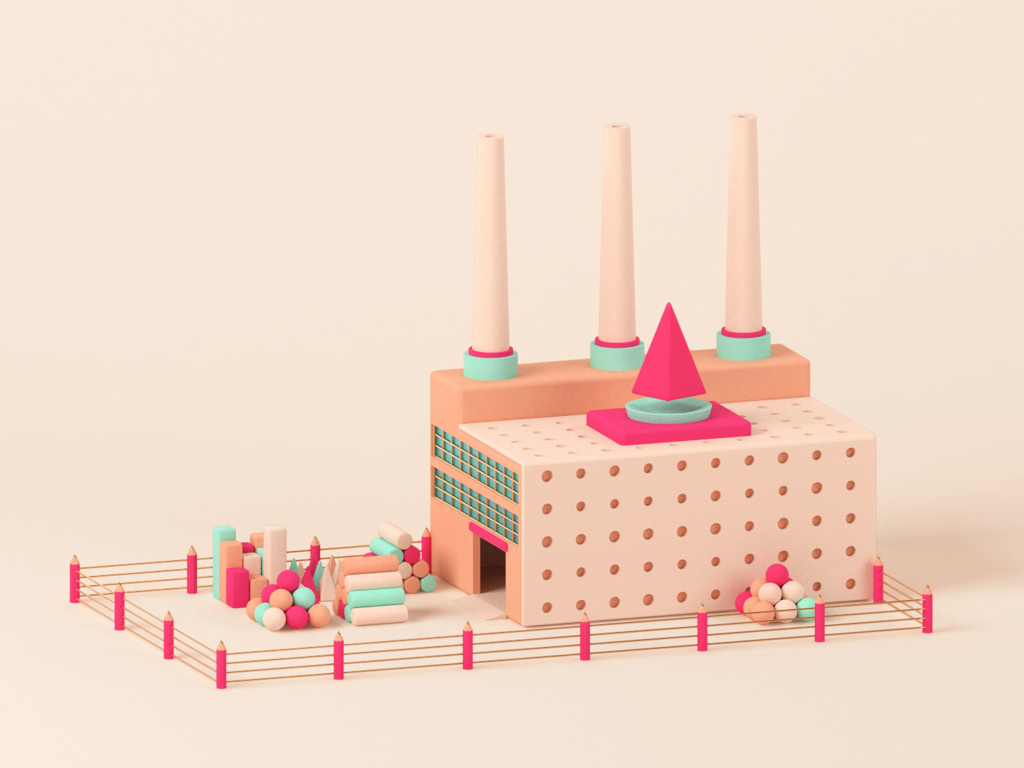 Creative City - Factory by Barliern on Dribbble