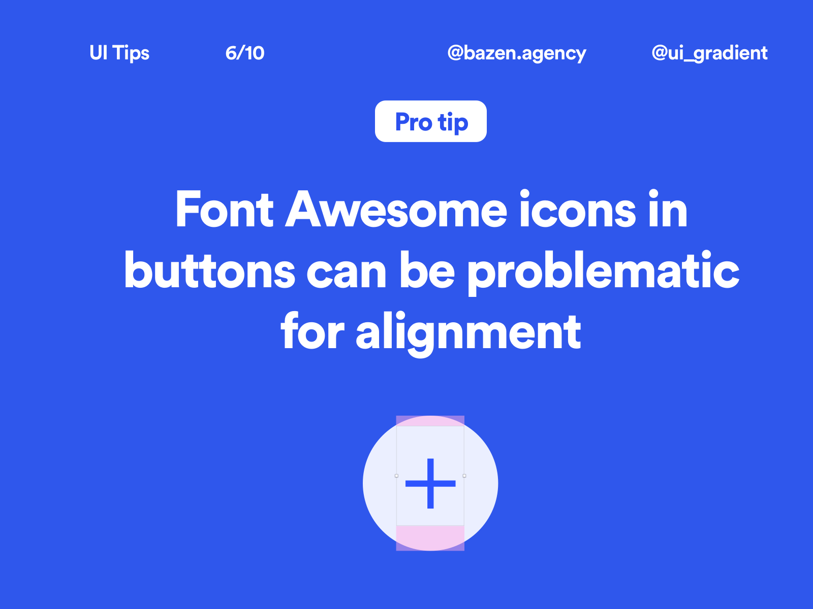UI Tip - Dashboard alignment by bazen.talks on Dribbble