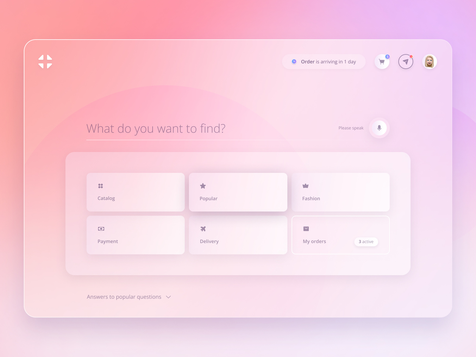 Search Bar By Galina Kirikova On Dribbble