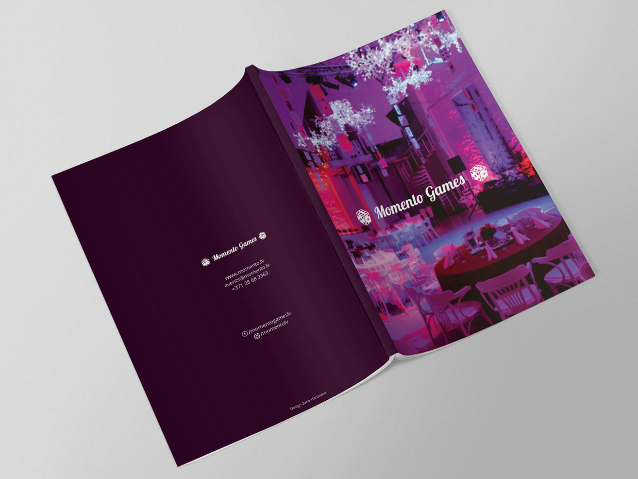 Momento Games Catalogue design by Zane Hartmane on Dribbble