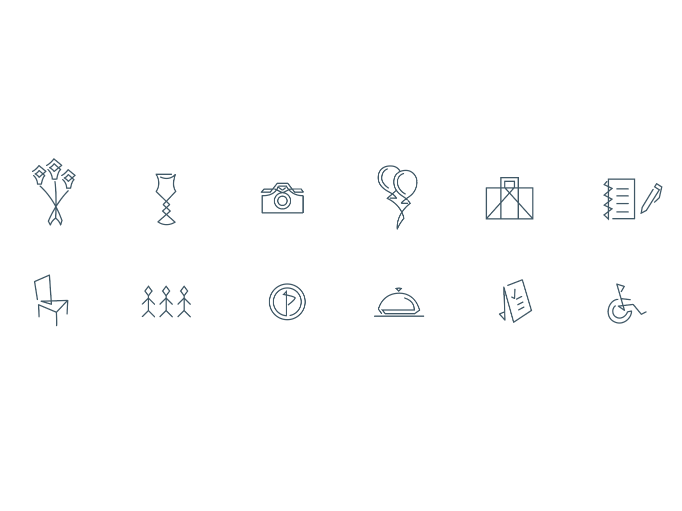 409 South Main icons by Rebecca Phillips on Dribbble