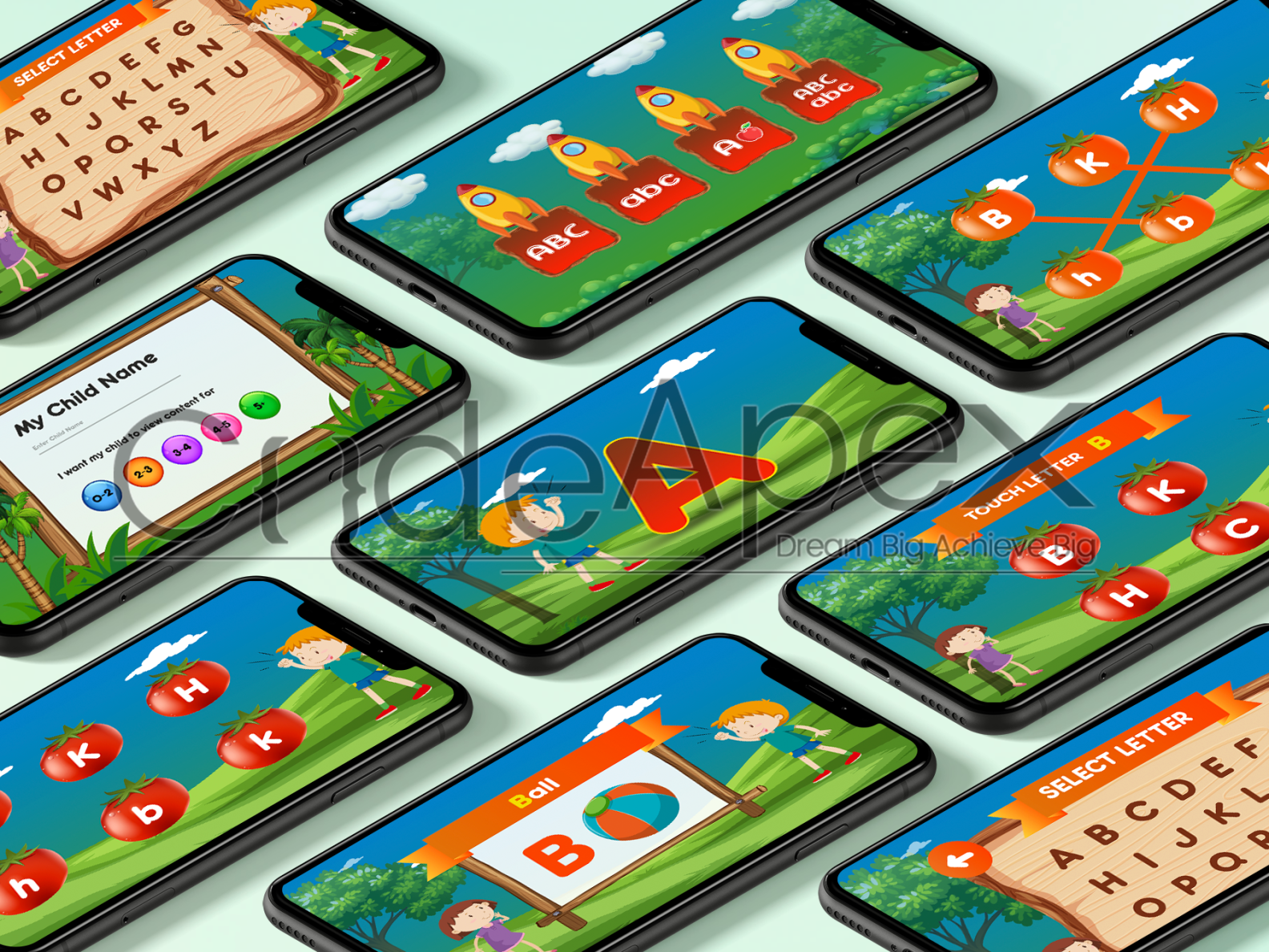 Kids learning app by Navneet Kaur on Dribbble